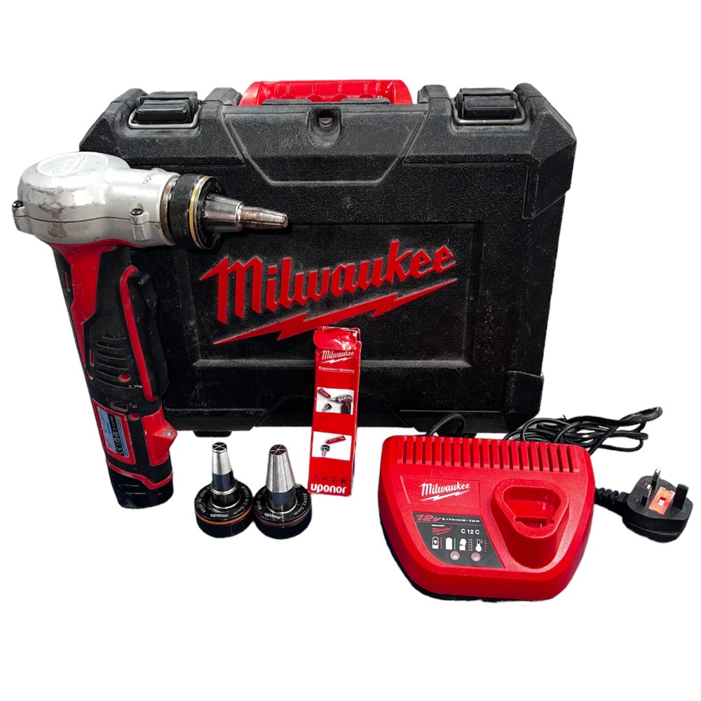 Pre-owned Milwaukee Pipe Expander Kit C12 PXP - Own4Less